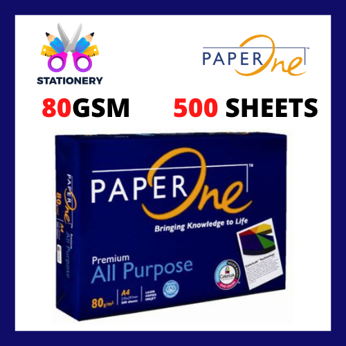 PAPER ONE A4 Paper 80gsm 500 Sheets | Shopee Malaysia