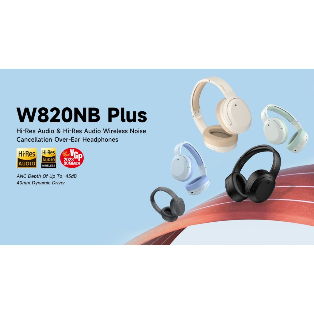# Edifier W820NB Plus Hi -Res Wireless Noise Cancellation Headphones 5 ...
