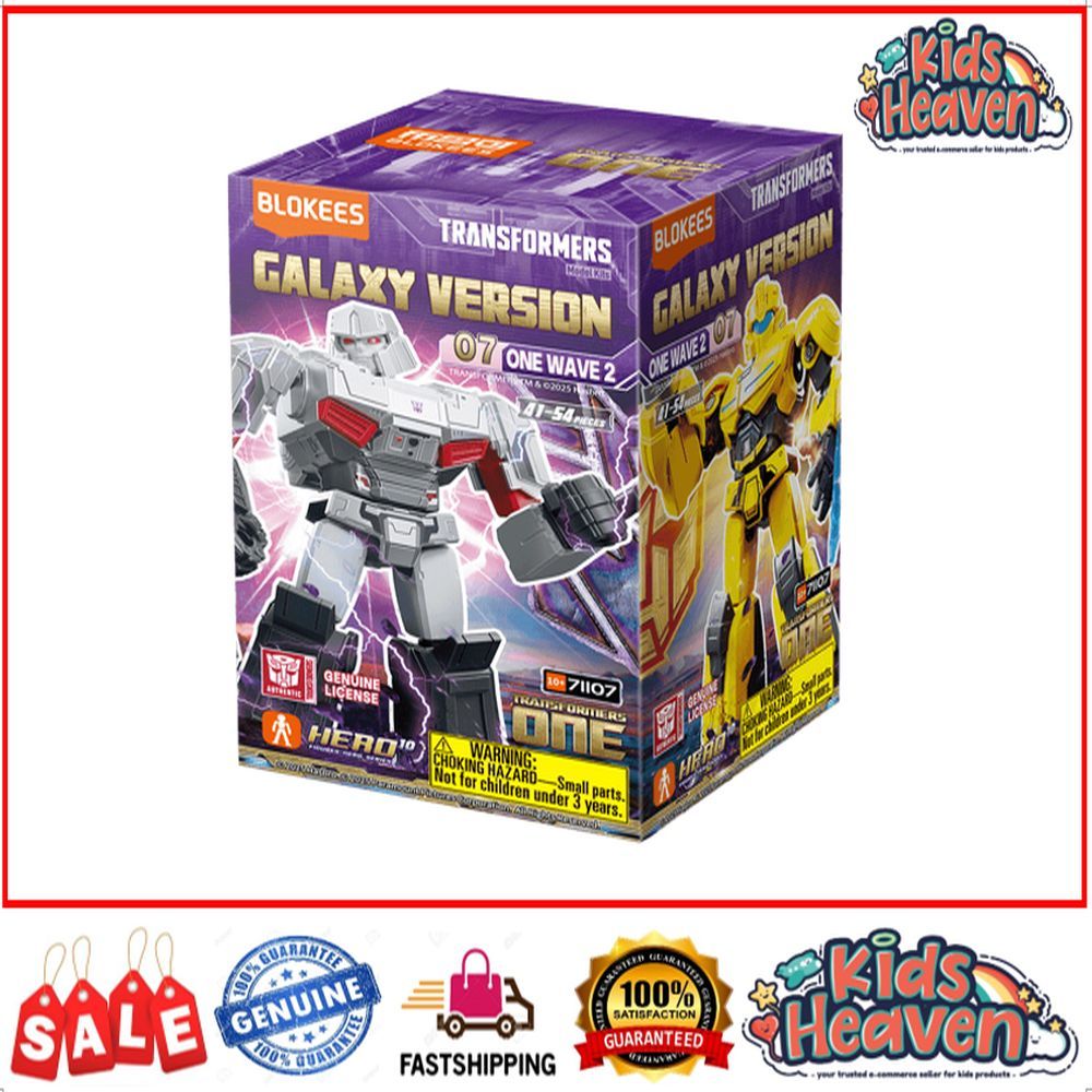 Blokees Transformer Galaxy Version BLIND BOX (100.0% Original) | Shopee ...