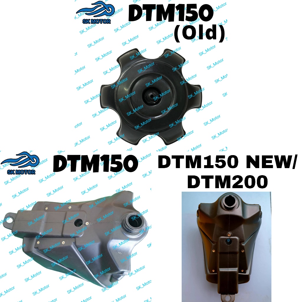 Demak DTM 150 DTM150 Old New / DTM 200 Original Fuel Tank / Tangki ...