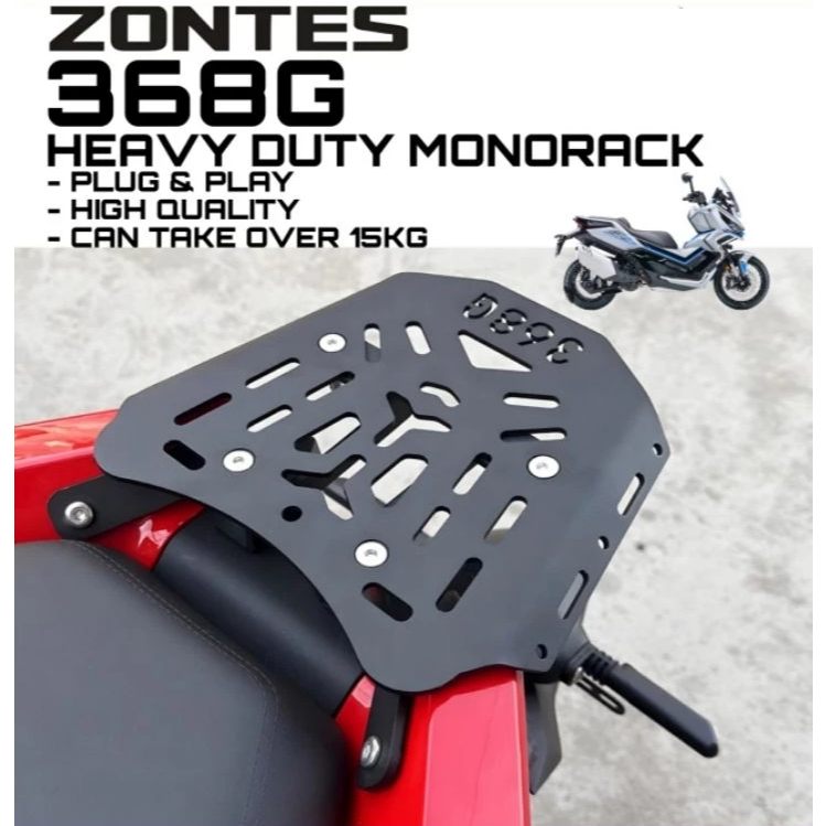 Zontes 368G 350E ZT368G ZT350E Monorack Heavy Duty Top Box Bracket ...
