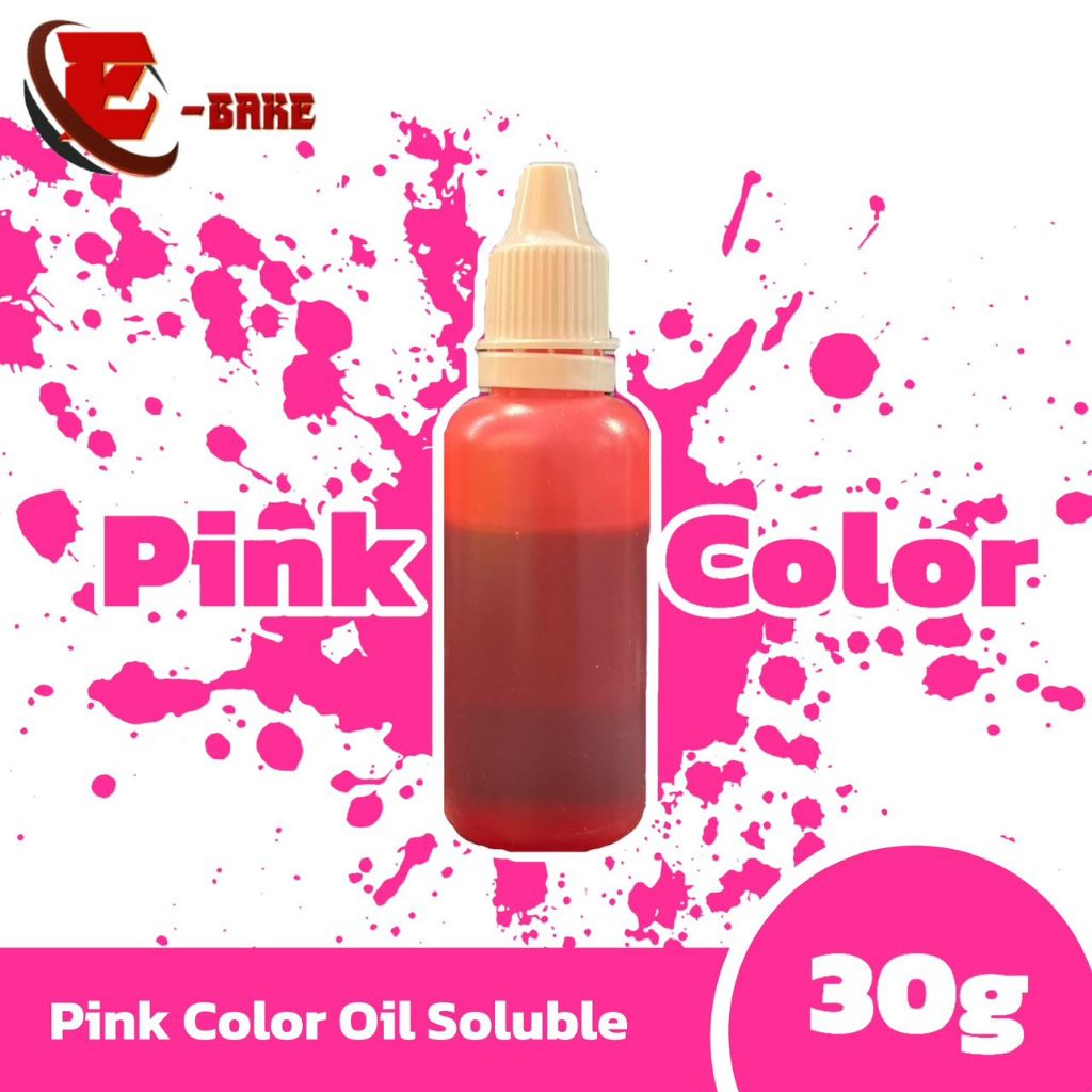 PINK COLOR |OIL SOLUBLE |FOOD COLORING |REPACK |30G |HALAL | Shopee ...