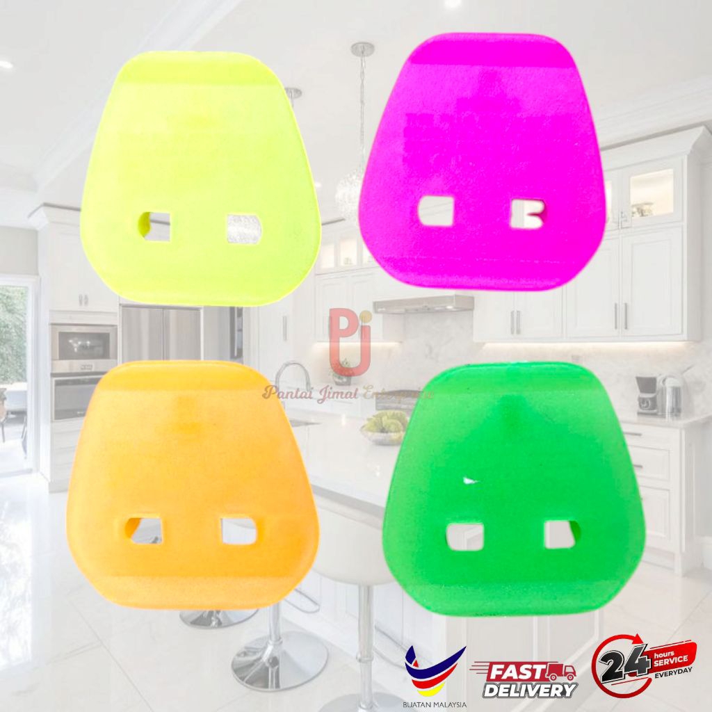 Soket 2 Pin/ Soket Plastik/ Plastic Safety Plug Key With Hole Socket 2 ...