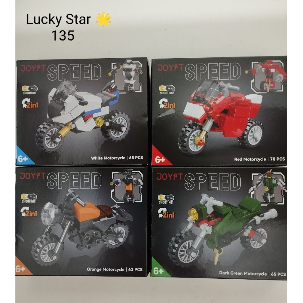 LEGO JOYIT . SPEED ( Motorcycle ) 摩托车系列積木 ( Ready Stock ) | Shopee Malaysia