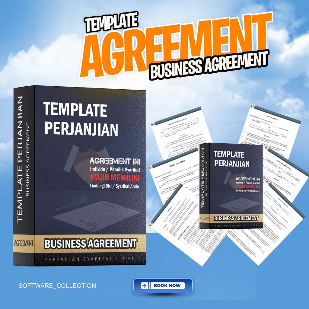 🔥 Template Agreement Business 🔥Perjanjian Perniagaan Template Full Set ...