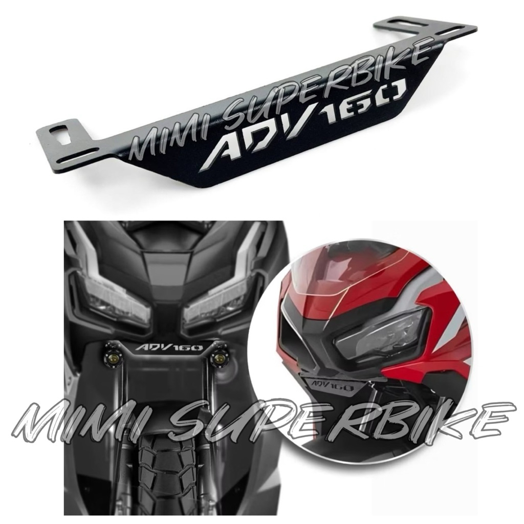 HONDA ADV160 ADV 160 SPORTLIGHT BRACKET & SPORT LIGHT LED SPOTLIGHT ...