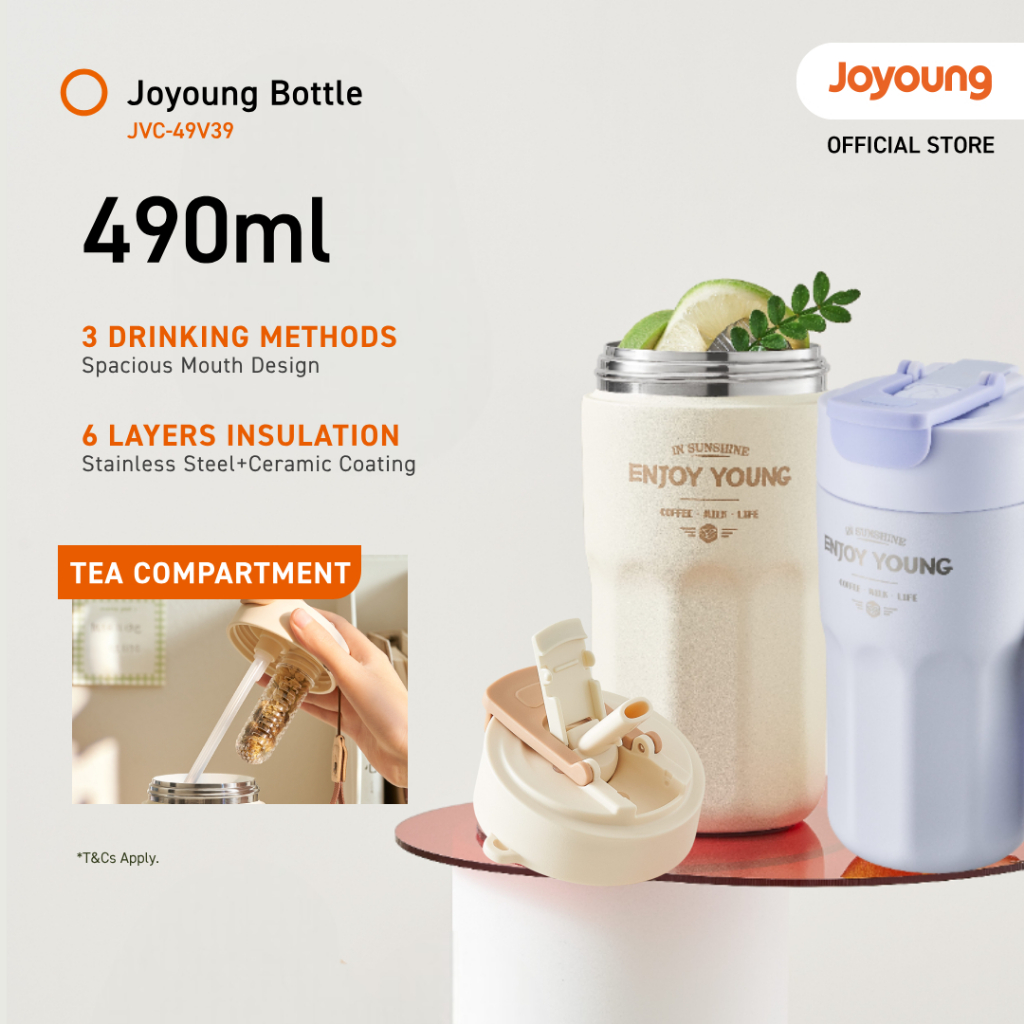 Joyoung Ceramic Vacuum Coffee/Tea Cup (490ml) | Shopee Malaysia