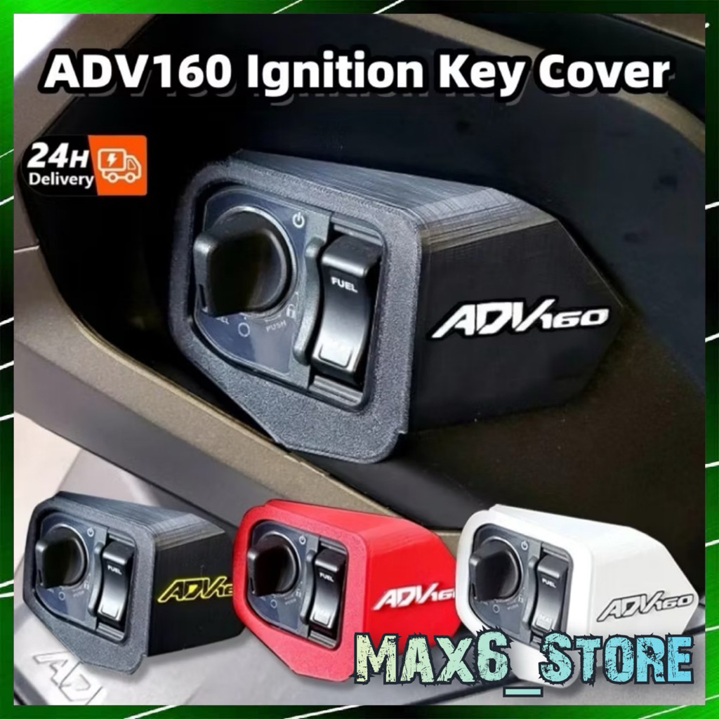 HONDA ADV160 MAIN SWITCH COVER IGNITION KEY SWITCH COVER 3D LOGO TIMBUL ...