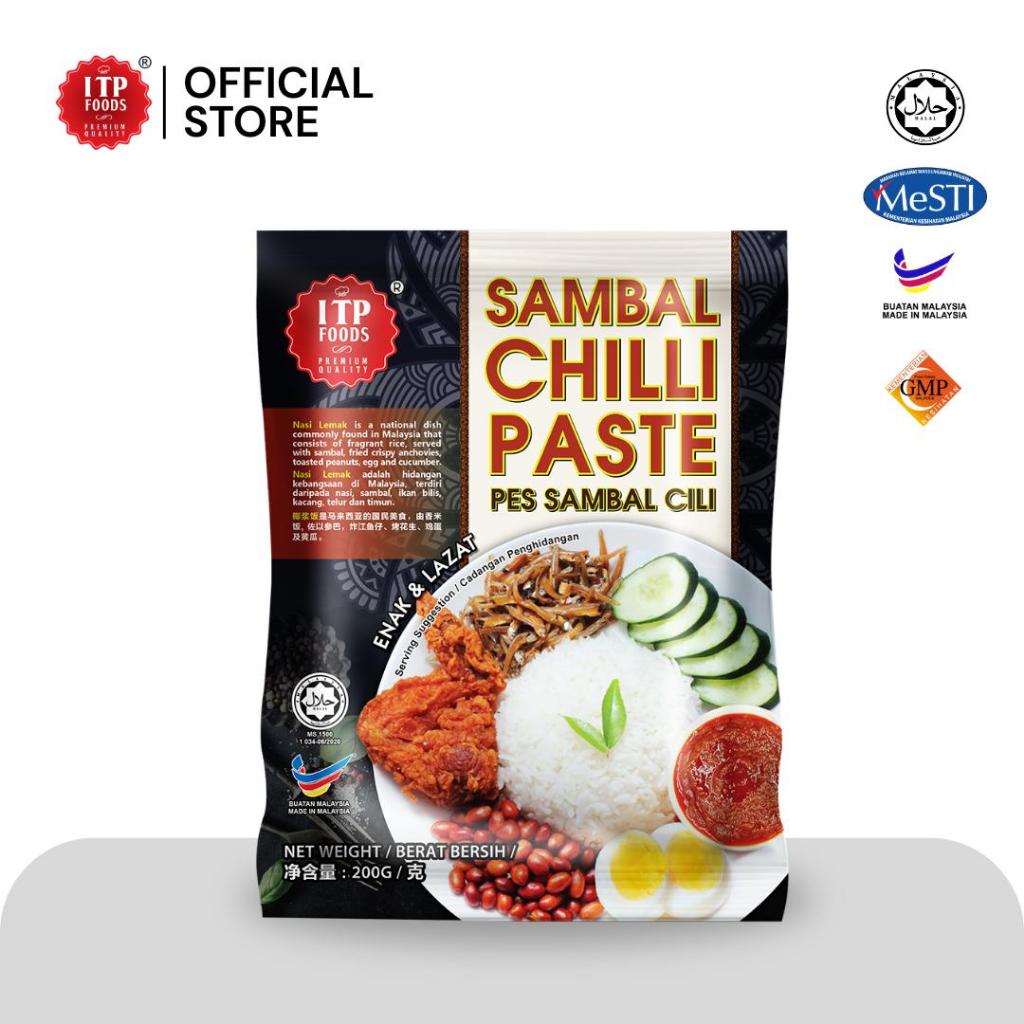 Pes Sambal Nasi Lemak ITP Foods Malaysia 200g Halal / ITP Foods Asean ...