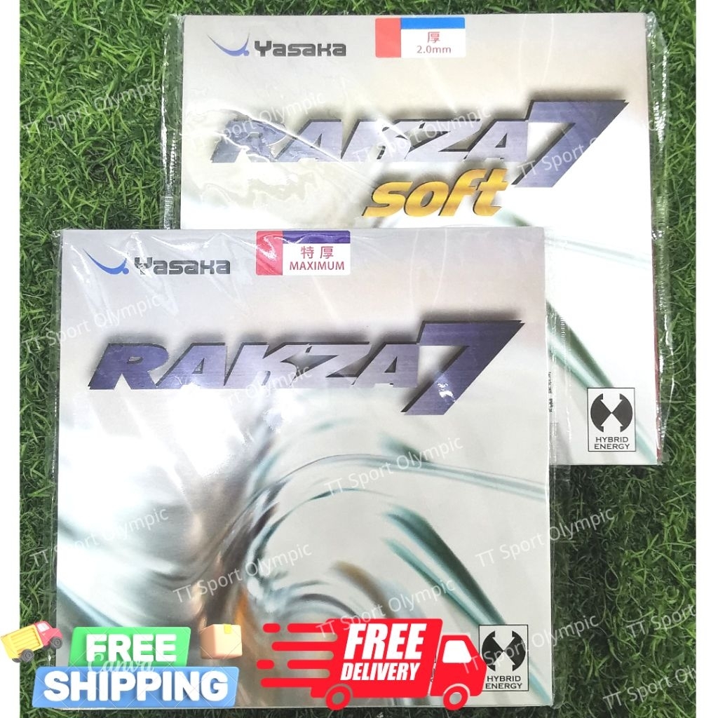 Yasaka Rakza 7 Speed Spin Energy Sponge Rubber Table Tennis Sport ...