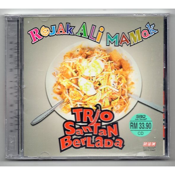 TRIO SANTAN BERLADA - ROJAK ALI MAMAK (CD ORIGINAL) | Shopee Malaysia