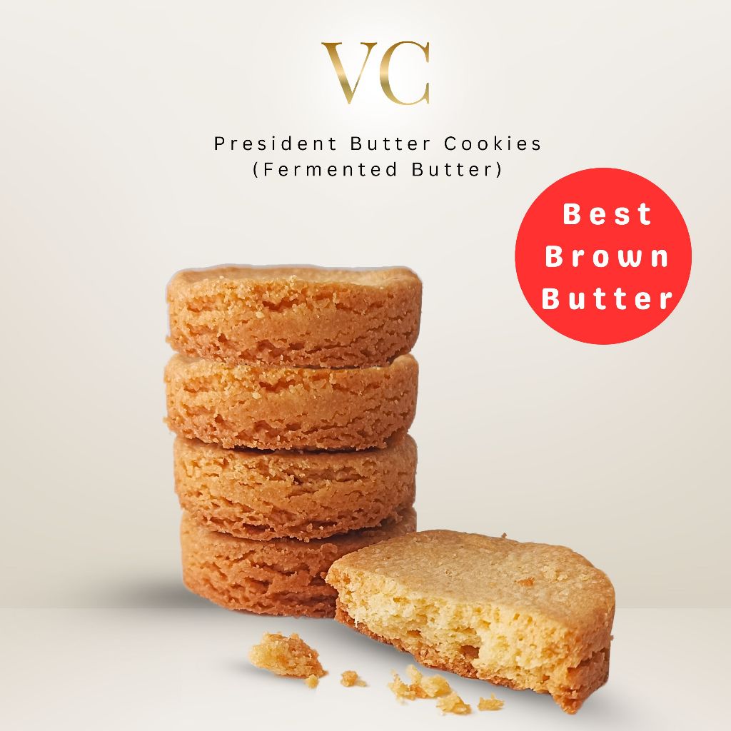 President Butter Cookies (24pcs, 500g) | Made with President Butter ...