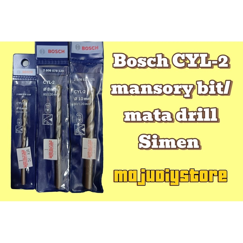 BOSCH CYL-2 mata drill simen, mansory drill bit | Shopee Malaysia
