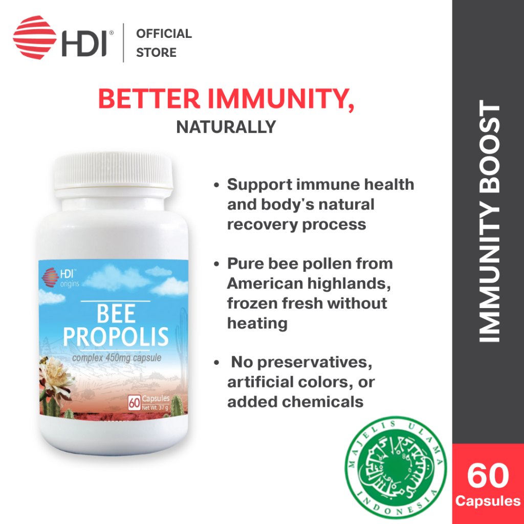 HDI Origins™ Bee Propolis Complex | Supports Immune Health Body Natural ...