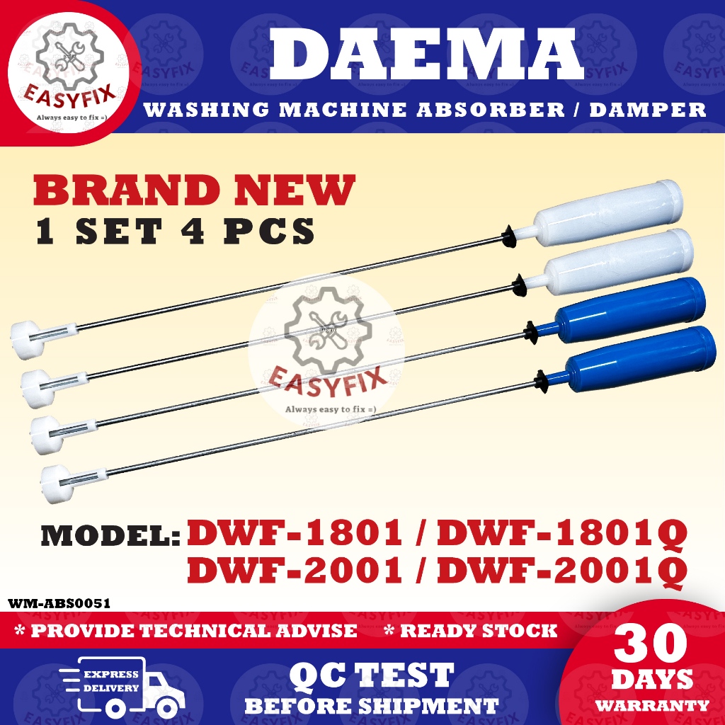 DWF-1801 / DWF-1801Q / DWF-2001 / DWF-2001Q DAEMA WASHING MACHINE ...