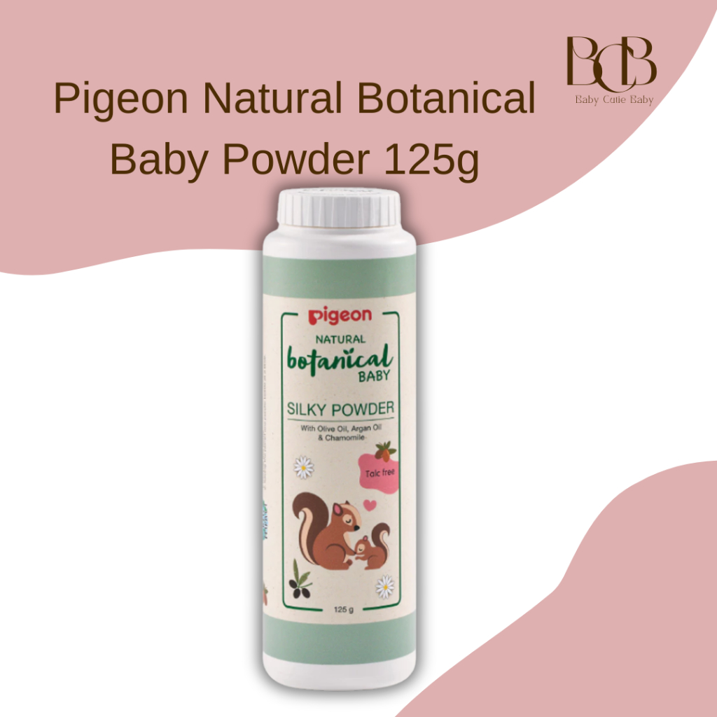 Pigeon Natural Botanical Baby Silky Powder 125g | Shopee Malaysia