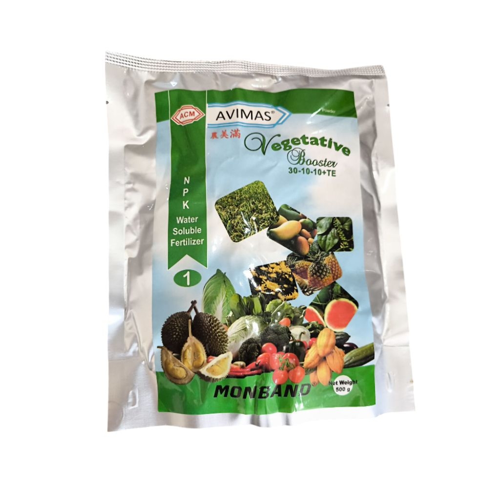 500g AVIMAS 1 Baja Foliar Padi / Vitamin Padi / Baja Pecah Anak / Baja Beranak Padi / Baja ...