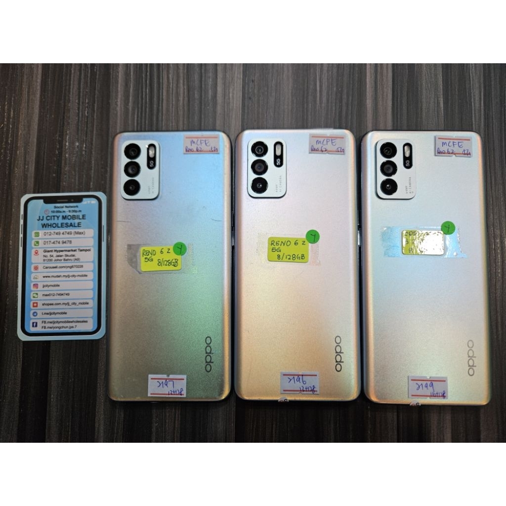 Oppo Reno 6z 5G 16GB Ram 128GB Dual Sim - Fullset | Shopee Malaysia