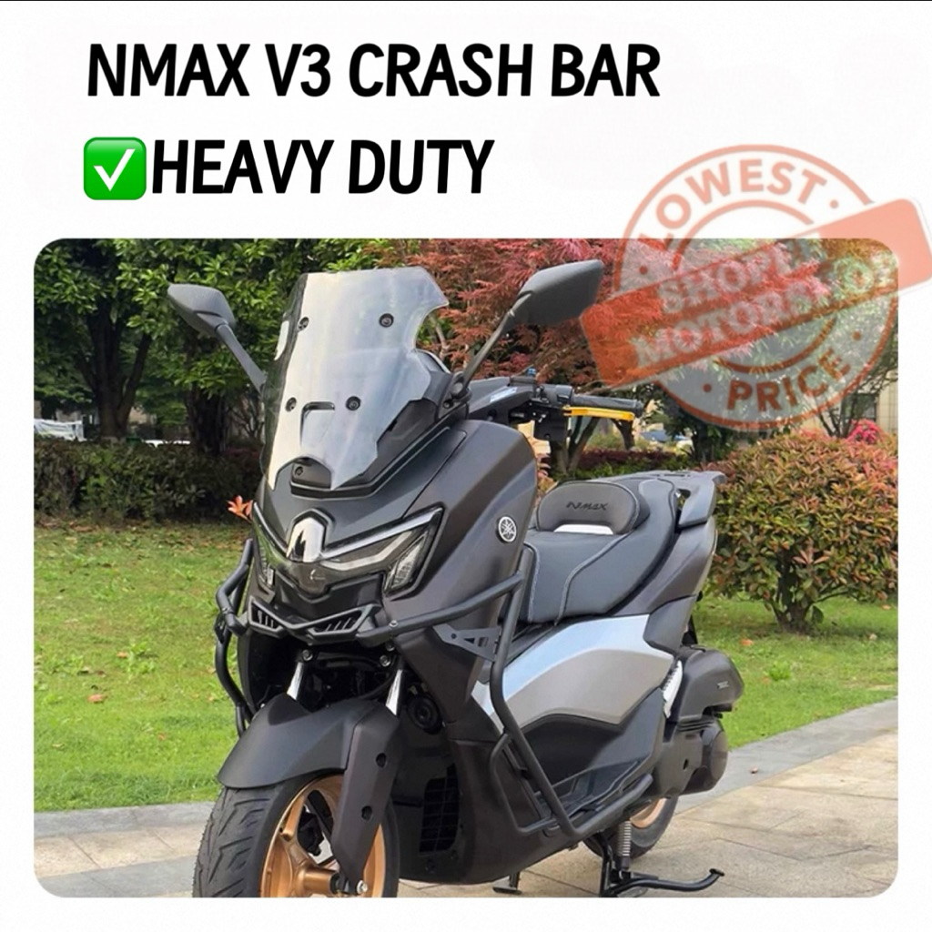 NMAX V3 CRASH BAR FRAME GUARD NMAX BODY GUARD SIDE CRASH BAR NMAX V3 ...
