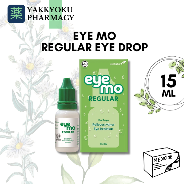 Eye Mo Regular Eye Drops Lubricating Eye Solution 15ml | Shopee Malaysia
