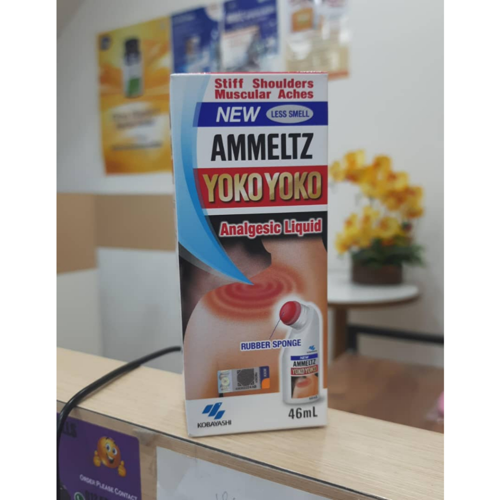AMMELTZ YOKO YOKO ANALGESIC LIQUID 46ML | Shopee Malaysia