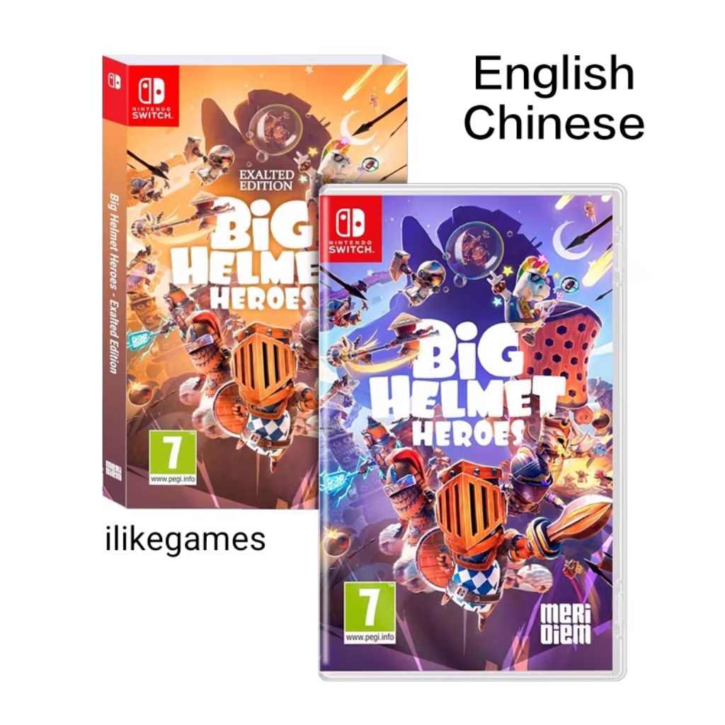 💥New Arrival💥 Eng/Chi Nintendo Switch NS Big Helmet Heroes Exalted ...