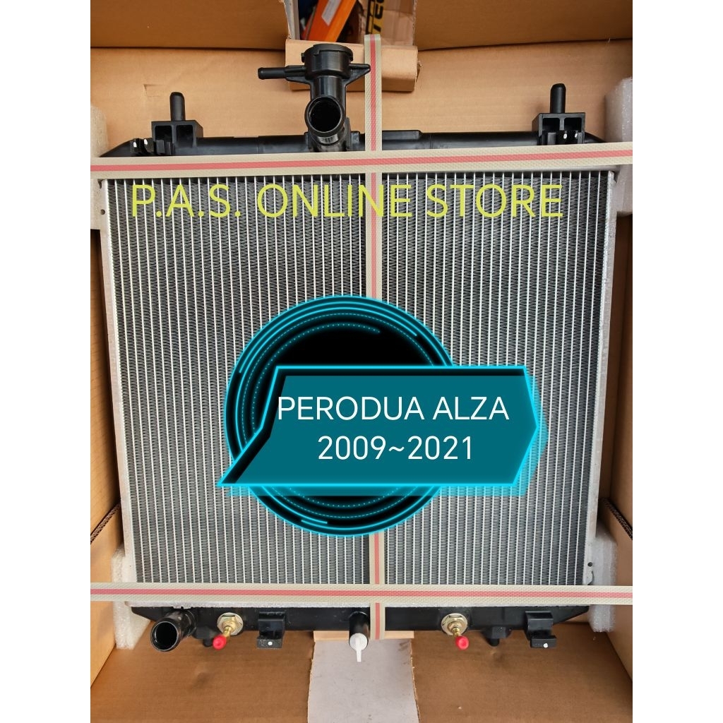 ORIGINAL PROGANTI RADIATOR ASSY FOR PERODUA ALZA YEAR 2009~2021 ...