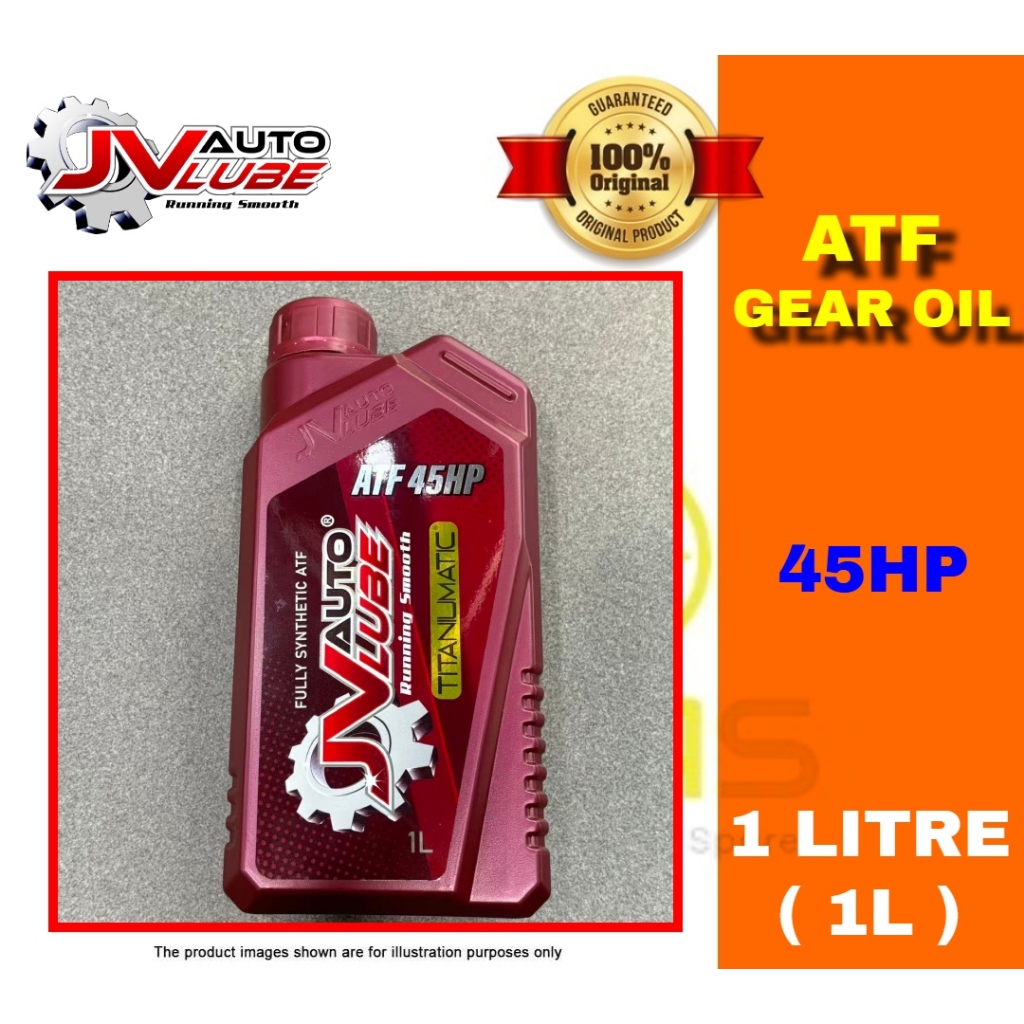 JV AUTO LUBE ORIGINAL ATF 45HP GEARBOX OIL FLUID (1LITER) 20,000KM | Shopee Malaysia