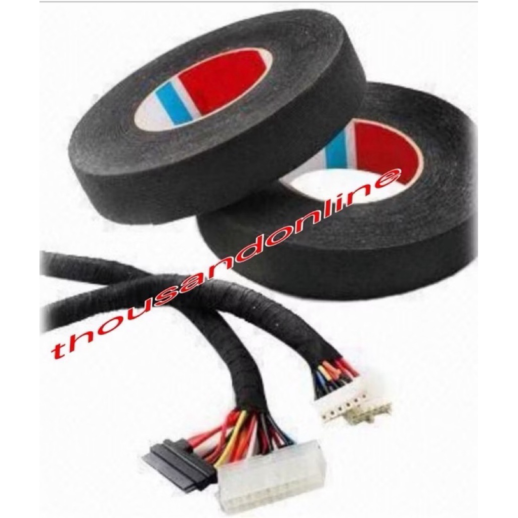 Tesa Germany Adhesive Cloth Fabric Tape Electrical Cable Wiring Racing ...