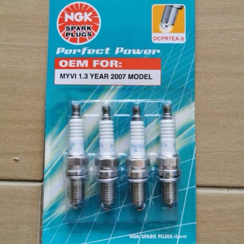 (NEW STOCK) (100% ORIGINAL ) NGK DCPR7EA-9(4PCS)SPARK PLUGS | Shopee ...