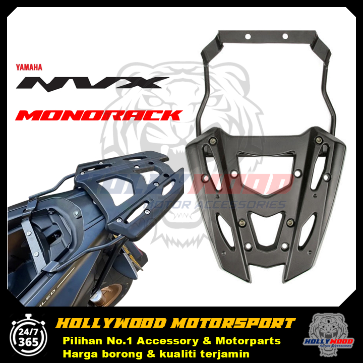 MONORACK BOX MOTOR YAMAHA NVX V1 HEAVY DUTY PREMIUM QUALITY | Shopee ...