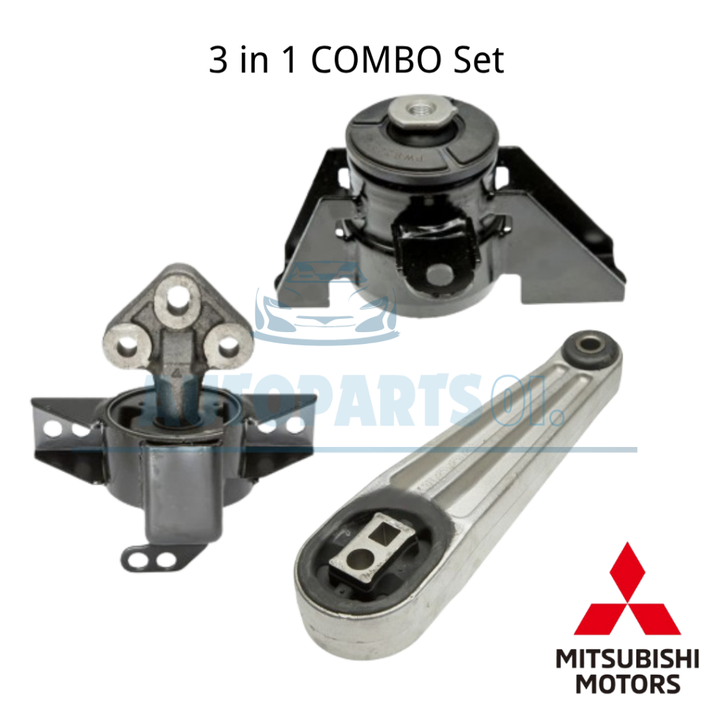 [3 IN 1 COMBO SET] Engine Mounting for Proton Saga VVT P2-13A Auto ...