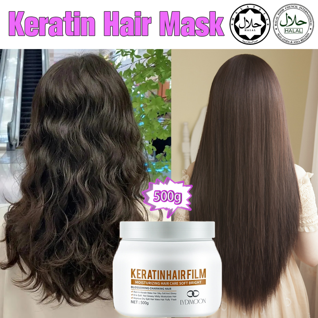 Keratin hair mask repair treatment 500g for damaged hair fast and ...