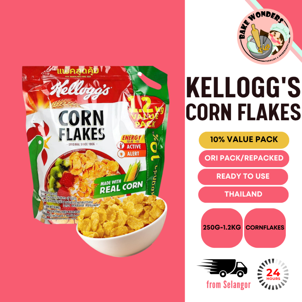 Kelloggs Cornflakes 1.2KG/Repacked Kellogg's Cornflakes (250g/500g ...