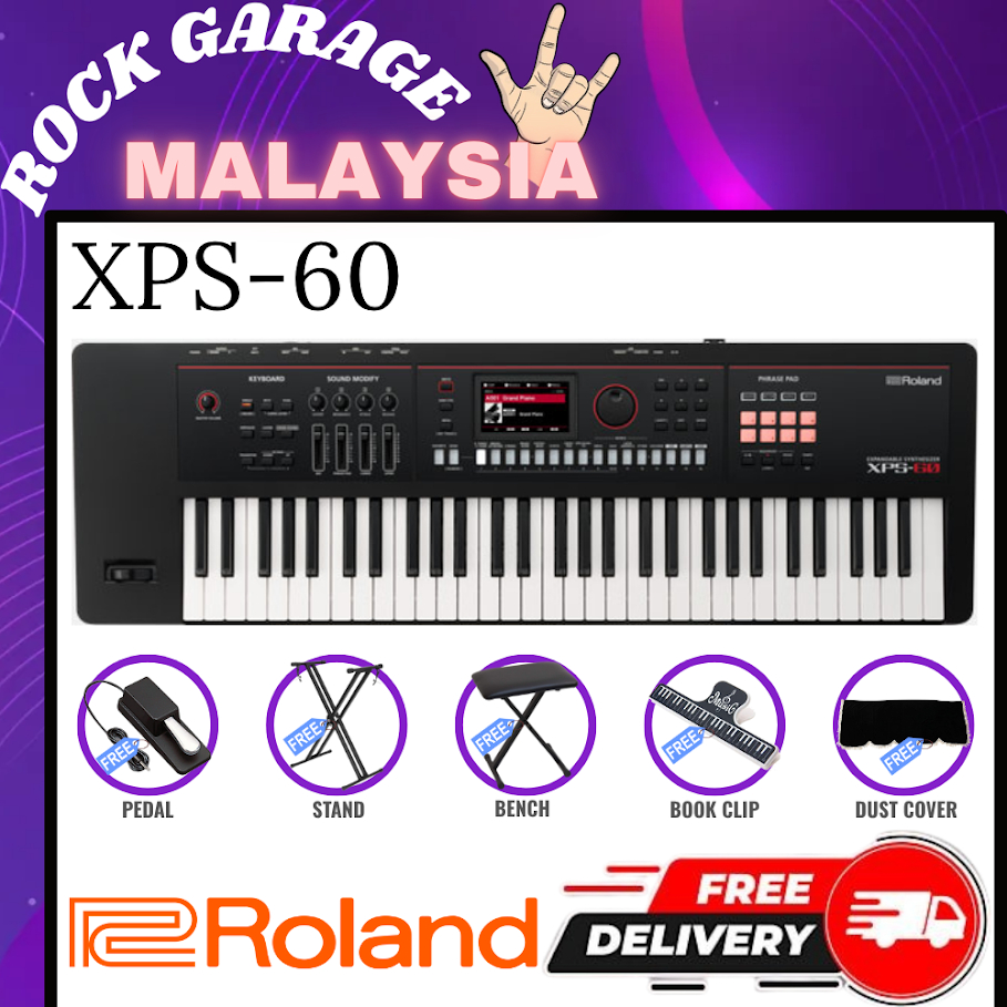 Roland XPS-60 Expandable Synthesizer ( XPS60 / XPS 60 ) | Shopee Malaysia