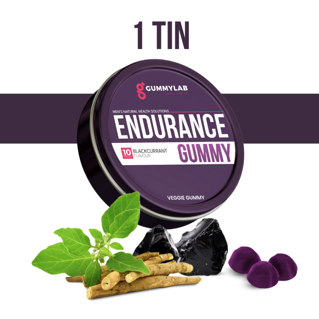 ENDURANCE GUMMY: GummyLab Blackcurrant Flavor Veggie Gummy Boost Immune ...