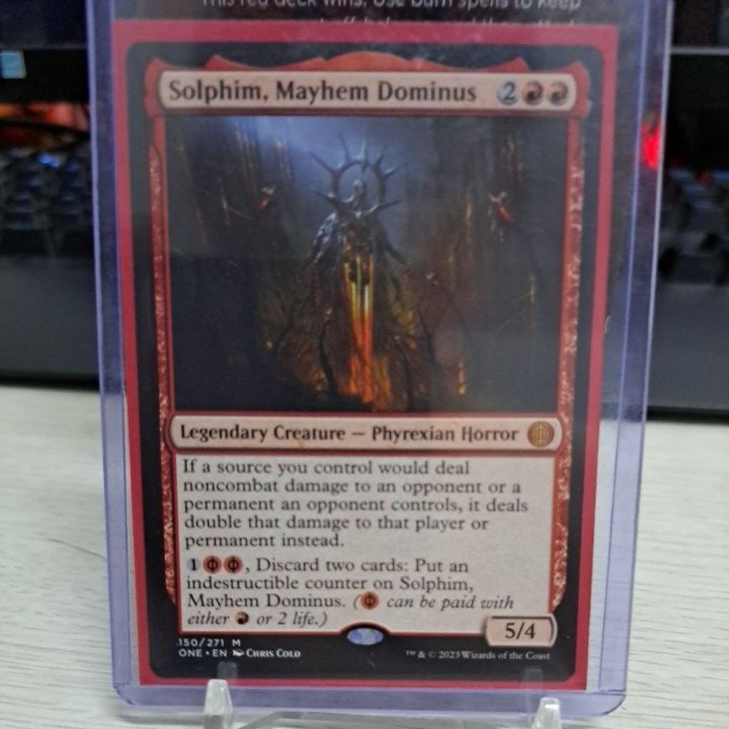 MTG Solphim, Mayhem Dominus (ONE)(Mythic) | Shopee Malaysia