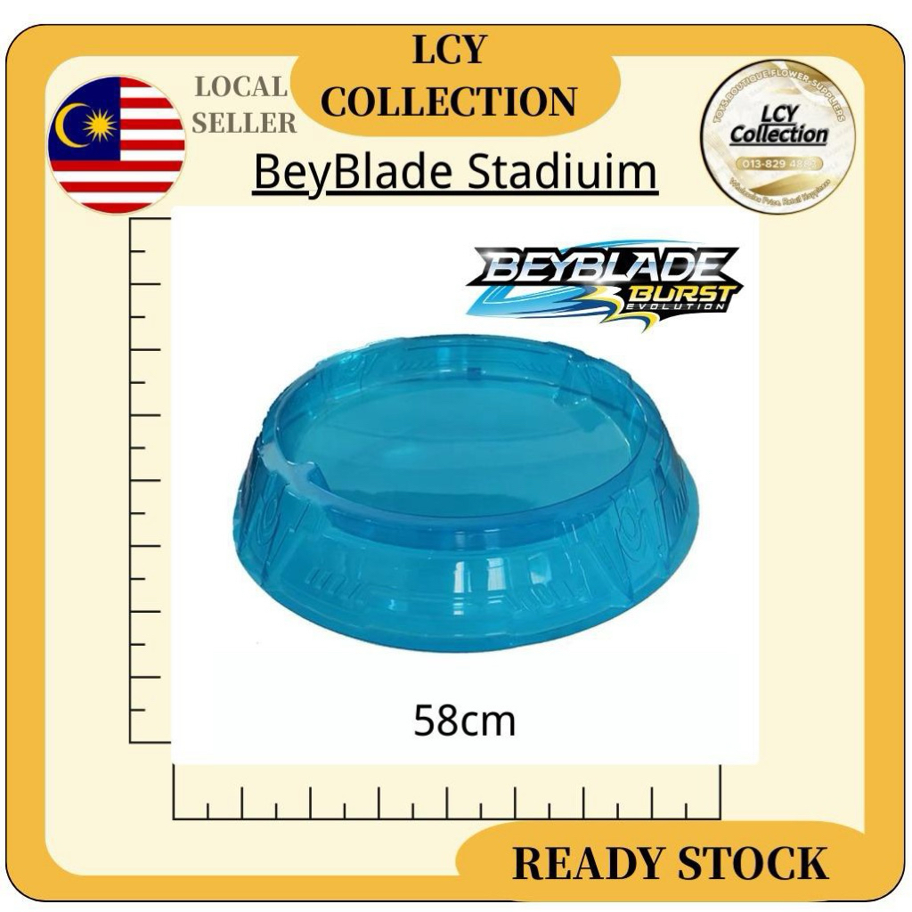 BeyBlade Gasing Stadium Round / Square Big Gelanggang Beyblade Kids Toy ...