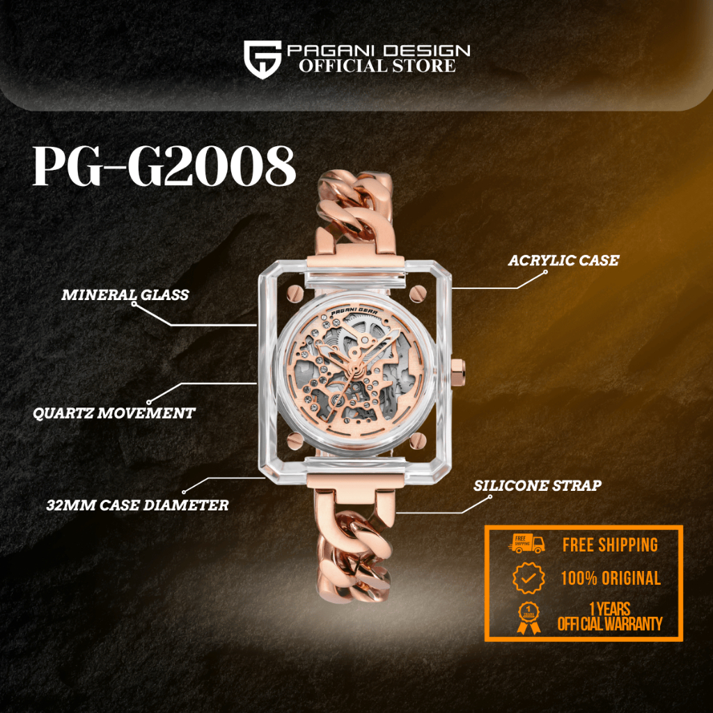 [DEEPAVALI HAPPINESS SALE!]Pagani Gear Jam Tangan Wanita Ladies ...