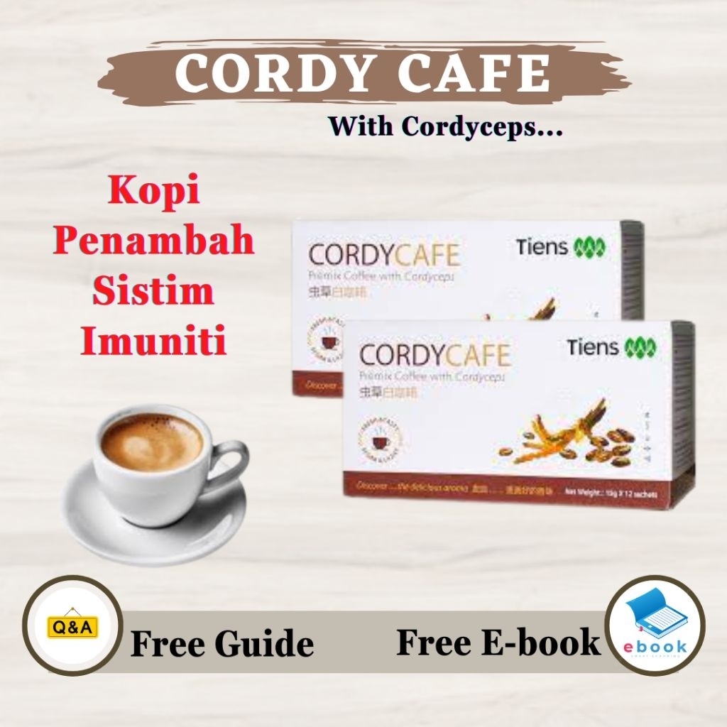 Cordy cafe original tiens - kopi untuk kesihatan herbal lulus KKM ...