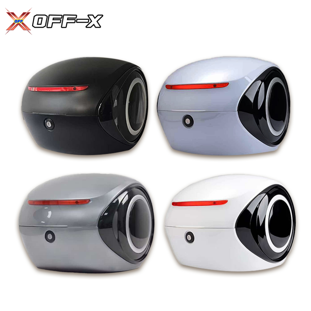 OFF-X Waterproof Double Layer Universal Motorcycle Alien Box Motorbox ...