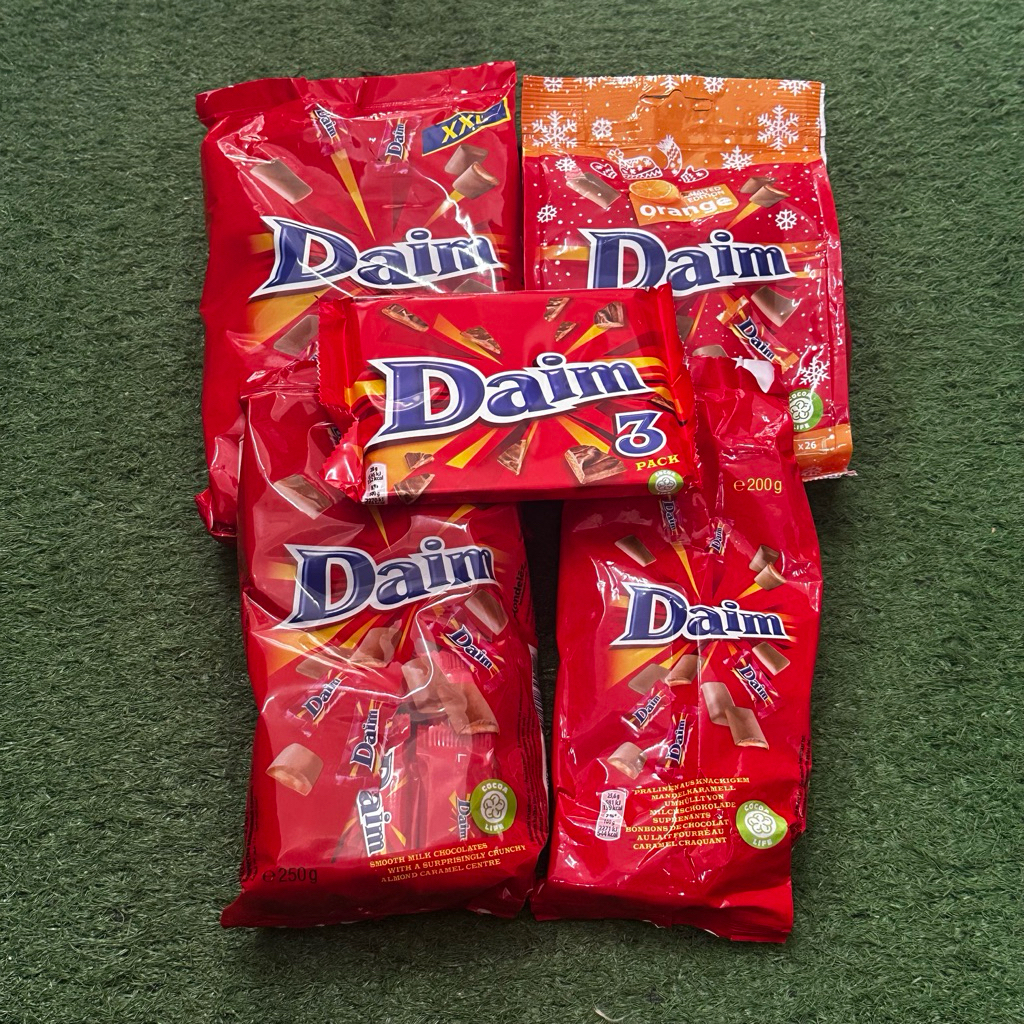 DAIM CHOCOLATES‼️ Daim XXL, 250g, 200g, Orange, Bar | Shopee Malaysia