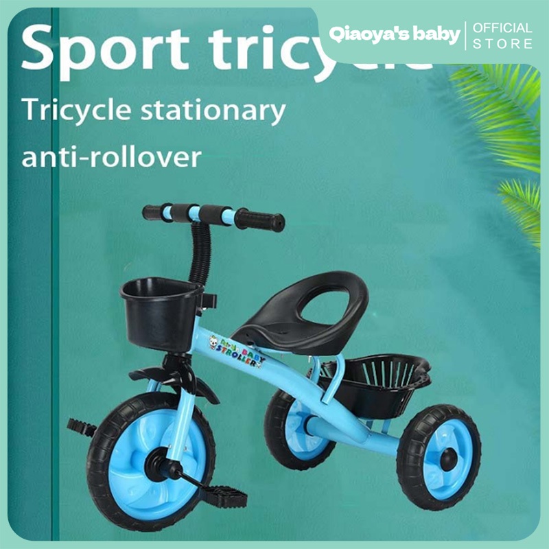 Children's tricycle baby stroller Baby bike old child stroller bike | Shopee Malaysia