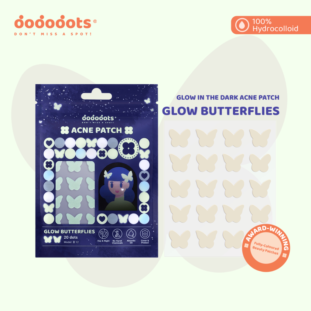 Dododots Beauty Patch | Glow Butterflies | Pimple Acne Patch | 痘痘贴 ...
