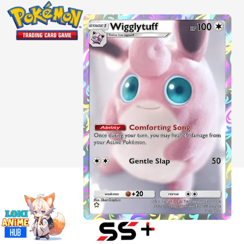 Wigglytuff Shining Revelry #78 Art Rare SAR SIR AA Pocket tcg Physical ...