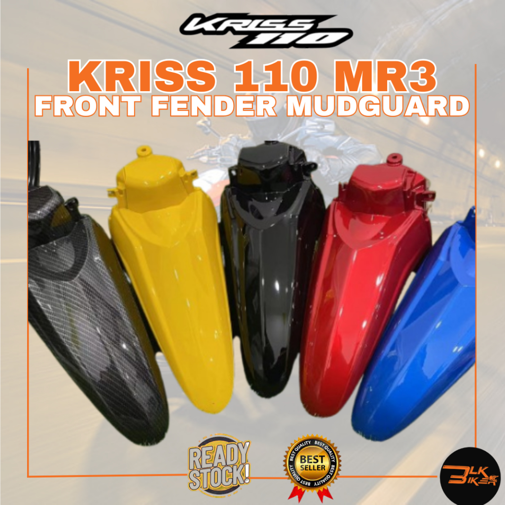 RAPIDO Front Fender Mud Flaps Motorcycle Cover Mudguard Depan Kriss 110 ...
