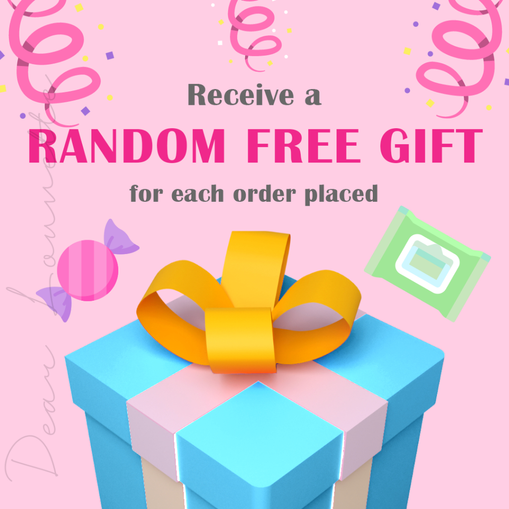 Random Gift Free Gift Wipes / Voucher Gift / Free Gift While Stock Last ...