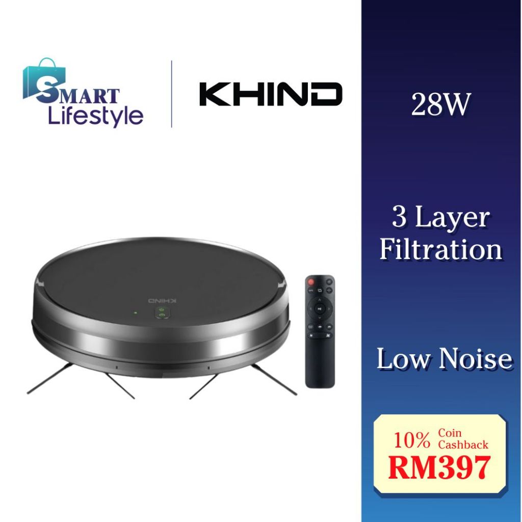 KHIND ROBOTIC VACUUM VC9K20 | Shopee Malaysia