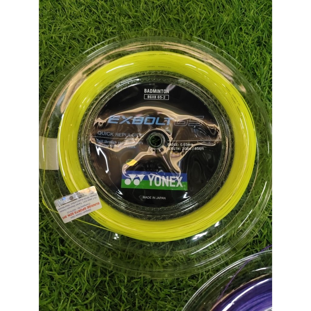 Yonex exbolt 65 coil string 200 meter | Shopee Malaysia