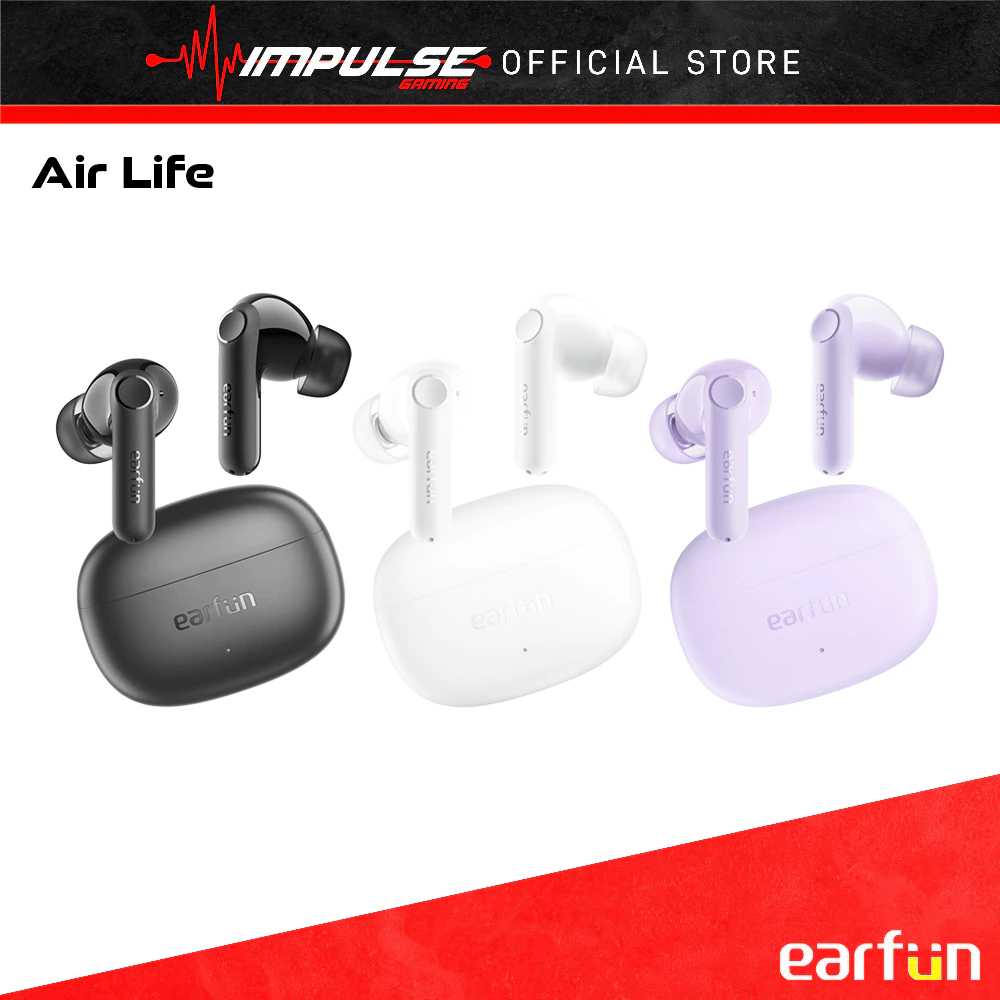 EarFun Air Life Bluetooth 5.4 True Wireless Earbuds with Ultra-Long ...
